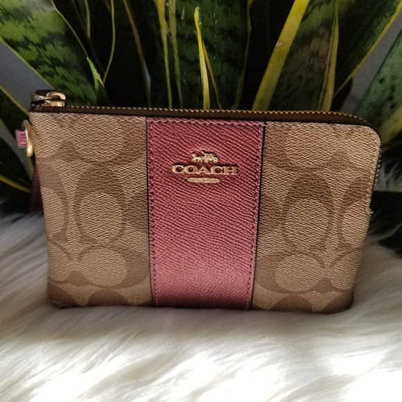 Coach | Accessories | Coach Wristlet Wallet With Cute Charms | Poshmark